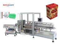China 40-50 Boxes/Minute Carton Box Packing Machine For Hamburger Food Vegetables Golves for sale