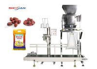 China Quantitative Weighing Sewing Open Mouth Bagging Packing Machine 10kg-50kg for sale