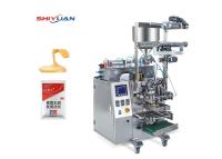 China Vertical Liquid Paste Sachet Filling Packing Machine Three Side Back Seal for sale