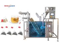 China 20-45bags/min Green Tea Bag Packing Machine , Vertical Nylon Triangle Packaging Machine for sale
