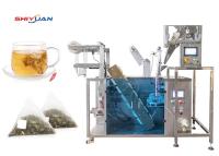 China 20-45bags/min Green Tea Bag Packing Machine , Vertical Nylon Triangle Packaging Machine for sale