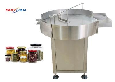China Turn Rotary Bottle Sorting Machine 120W 80Cans/min Bottle Collecting Machine for sale