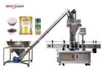 China 2.2KW Automatic Auger Powder Filling Packing Machine for Chili Pepper Spices Bottle 2000x1000x1980mm for sale