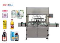 China 2-10 Head Automatic Filling Machine Glass Plastic Bottle Liquid Filling Machine for sale