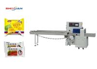 China Horizontal Packaging Machine 340mm Film Width 40-230 Packs Per Minute for Biscuit Bread Instant Noodles Vegetables for sale
