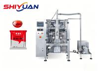 China Automatic Sachet Packaging Machine 4KW Paste Sauce Packing Machine 6000ml for sale