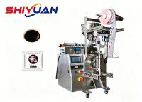 China Automatic Liquid Sachet Filling Machine , Vertical Three Side Seal Mayonnaise Packing Machine for sale