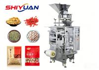 China Snack Beans Rice Weighing Filling Packing Machine , Automatic Weighing And Packing Machine for sale