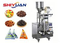 China 20-60bags/min Triangle Bag Packing Machine , Chocolate Snacks Peanuts Packaging Machine for sale