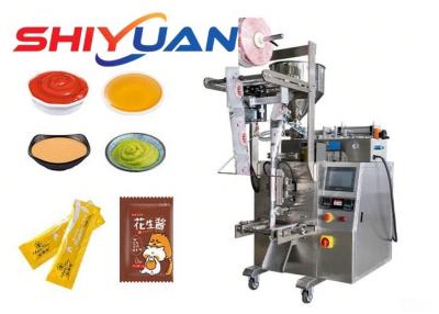 China Plastic Pouch Liquid Packing Machine 2KW 400ml for Mustard Cooking Oil Chili Sauce for sale