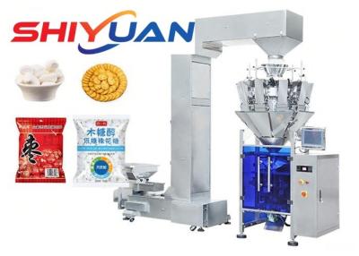 China Multihead Weigher Packing Machine 3KW Automatic Biscuit Packing Machine 100-1000g Capacity for sale