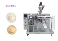 China 450 kg Premade Bag Packaging Machine Heat Sealing Stand Up Pouch Filling 60-190mm for sale