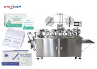 China Alcohol Pad Making Machine 5-15ml Adjustable Filling 220V/380V Fully Automatic for sale