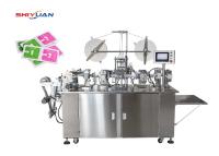 China Single Sachet Alcohol Swab Packaging Machine Manufacturer for sale