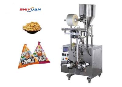China PLC Control Triangle Bag Packing Machine Beans Automatic for sale