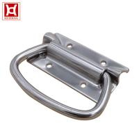 China ISO9001 Folding Industrial Pull Handle Furniture Metal Tool Box Handles SUS304 for sale