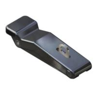 China ISO9001 Flexible Black Rubber Draw Latches Anti Corrosion For Engineering Machine for sale