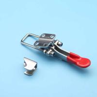 China PVC Handle Pull Latch Type Action Toggle Clamp Holding Capacity 163kg 360lbs for sale