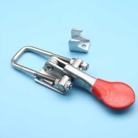 China Stain Free Anti Rust Stainless Steel Toggle Clamp Latches Heavy Duty U Shaped Hook for sale