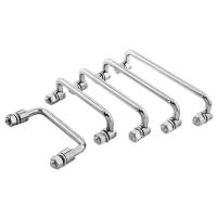 China OEM Carbon Steel Folding Heavy Duty Chest Handles Wearproof Rustproof for sale