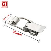 China DK018 Custom Stainless Steel Toggle Latch Polished Nickel Plated Surface Treatment for sale