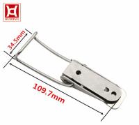 China Case Box Toolbox Spring Loaded Toggle Latches Anti Corrosion ISO9001 for sale