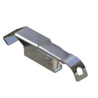 China Silver Stainless Steel Over Center Latches Fastener 95*18*1.5mm For Mold Machine for sale