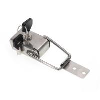 China DK027 Box Hasp Safety Toggle Latch Lock Catch With Key High Polish for sale