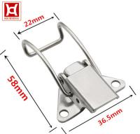 China DK033 Durable Small Stainless Steel Toggle Latch For Lampshade Chimney for sale