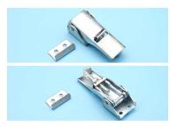 China Concealed Self Locking Metal Toggle Latch Clamps Nickel Plated for sale