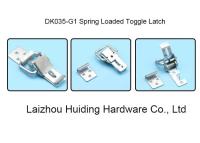 China Galvanized Finished Silver Small 201 Spring Loaded Draw Latch Hasp for sale