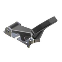 China ISO9001 Black Rubber Draw Latches Rustproof For Vehicle Hood ODM for sale