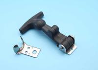 China ISO9001 Black Rubber Draw Latches Rustproof For Vehicle Hood ODM for sale