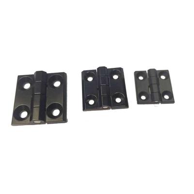 China ISO9001 Black Heavy Duty Metal Cabinet Door Hinges 50*50*5mm for sale