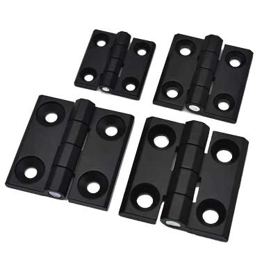 China Zinc Alloy Black Metal Heavy Duty Hinges 60*60*5mm for sale