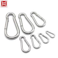 China M4 Carabiner 316 Stainless Steel Snap Hooks Electroplating Surface for sale