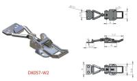 China Weldable Adjustable Toggle Latches 304 Stainless Steel High Hardness for sale