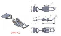China Galvanized Iron Adjustable Draw Latches Heavy Duty Wear Proof for sale