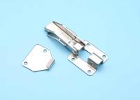 China Wearproof 304 Stainless Steel Toggle Latch Metal Toggle Catch With Side Keyhole for sale