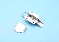 China Wearproof 304 Stainless Steel Toggle Latch Metal Toggle Catch With Side Keyhole for sale