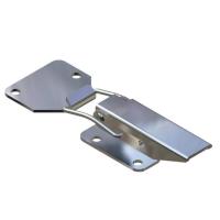 China Wearproof 304 Stainless Steel Toggle Latch Metal Toggle Catch With Side Keyhole for sale