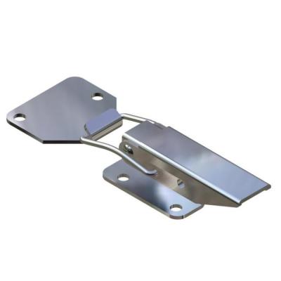 China Wearproof 304 Stainless Steel Toggle Latch Metal Toggle Catch With Side Keyhole for sale