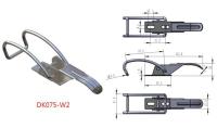 China Hasp Stainless Steel Toggle Latches ISO For Smoker for sale