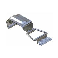 China Hook Type Stainless Steel Toggle Latch Black Oxide Welded Adjustable Tension Latch Antirust for sale