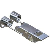 China Self-Locking Double Sided Spring Loaded Toggle Latch SS Safety Buckle for sale