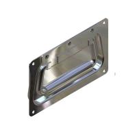 China Antioxidant Flight Case Handles Recessed Folding Handle 130*79mm*11.5mm for sale