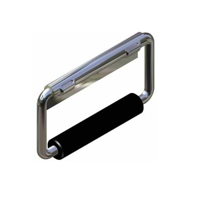 China 131.5mm Folding Pull Spring Loaded Chest Handles SS201 Anti Rattle for sale