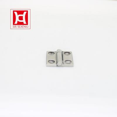 China Industrial 304 Stainless Steel Cast Heavy Duty Hinge Mirror Polished 40*40*5mm for sale