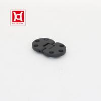 China 180 Degree Concealed Zinc Alloy Black Folding Door Flap Hinge For Cabinet for sale