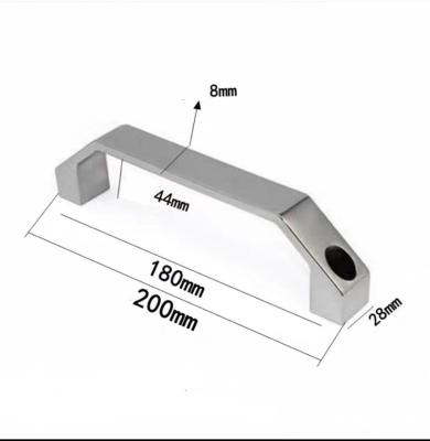 China L30204 Heavy Duty Cast Cabinet Door Industrial Pull Handle Stainless Steel for sale